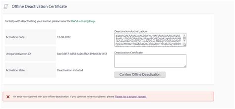 How To Generate Deactivation Certificate Offline 2 Licensing And