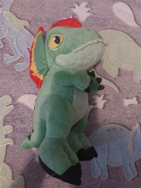 Jurassic World Park Dominion Dinosaur Dilophosaurus Soft Toy Plush £4