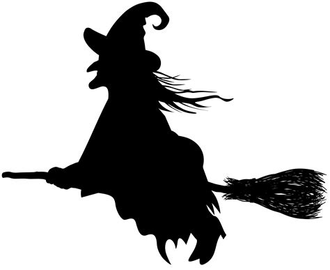 Halloween Flying Witch Clipart