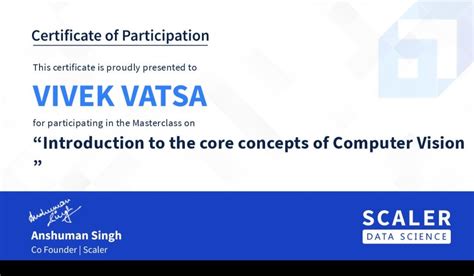 Vivek Vatsa On Linkedin Scaler Artificialintelligence