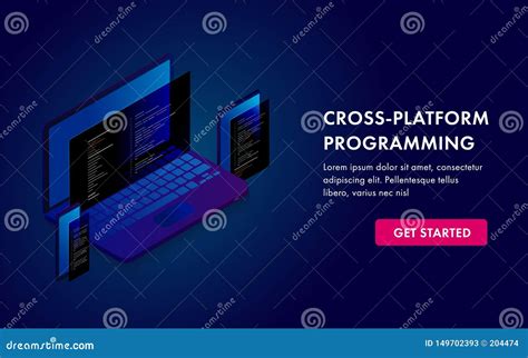 Cross Platform Programming And Software Development Website Template