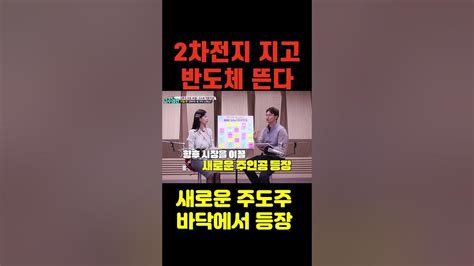 큰 조정 거치면서 주도주는 2차전지에서 반도체로 교체됐다 Youtube