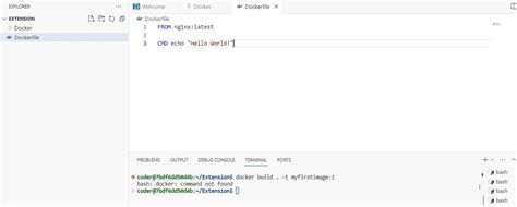 Bash Docker Command Not Found Docker Desktop Docker Community Forums