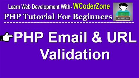 How To Validate Email In Php Php Filter Var Function YouTube
