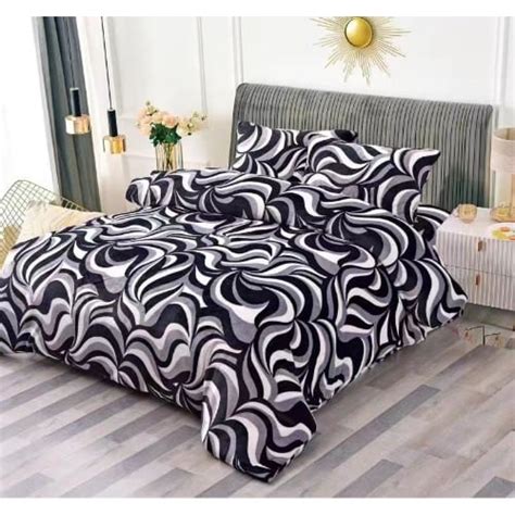 Patterned Bed Sheet And Four Pillowcases Konga Online Shopping