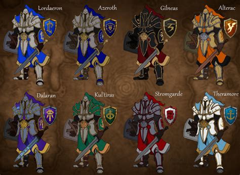 Harikeen Footman By Samwise 8 Colors Warcraft Human Kingdoms By