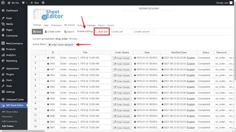 Woocommerce Orders How To Bulk Delete Order Notes
