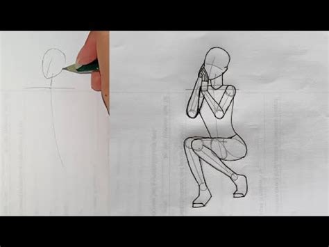 How To Draw A Body Poses Tutorial Part YouTube