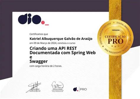 Criando Uma Api Rest Documentada Com Spring Web E Swagger Katriel Araújo