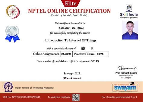 Iot Nptel Internetofthings Certification Smartsystems