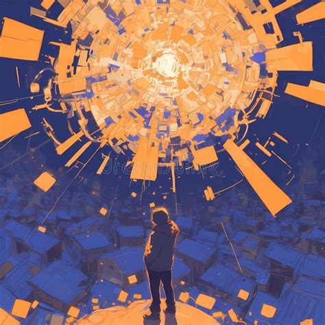 The Spark Of Ingenuity Where New Ideas Emerge Stock Illustration Illustration Of Idea