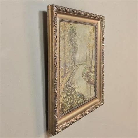 Antique Framed Landscape Oil Painting On Canvas Chairish