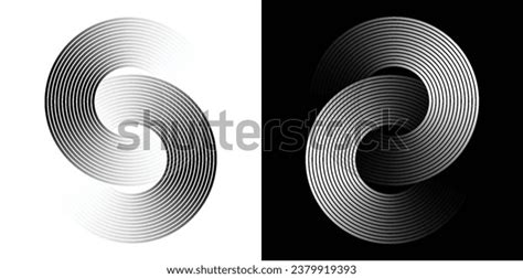 Circular Spiral Sound Wave Rhythm Lines Stock Vector Royalty Free 2379919393 Shutterstock
