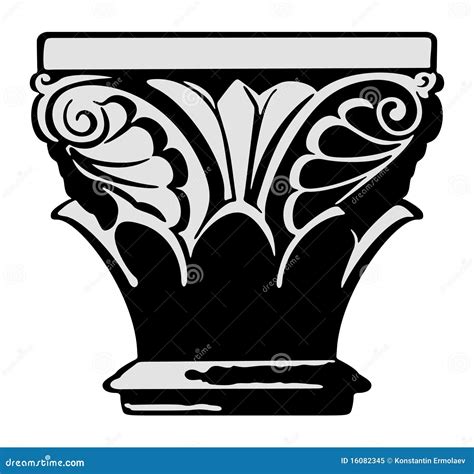 Vector Illustration Classic Column Stock Illustration Illustration Of Marble Isolated 16082345