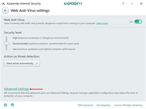 How To Add An App Or A Link To Exclusions In Kaspersky Internet