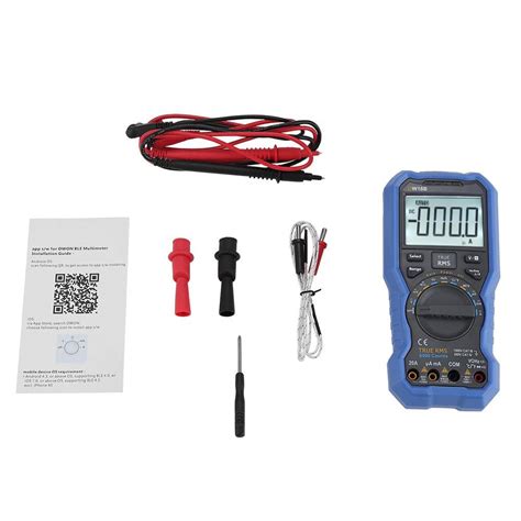 buy 1 set ow18b bluetooth connected digital multimeter data logger