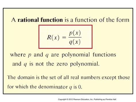 Section 4 2 Properties Of Rational Functions Ppt