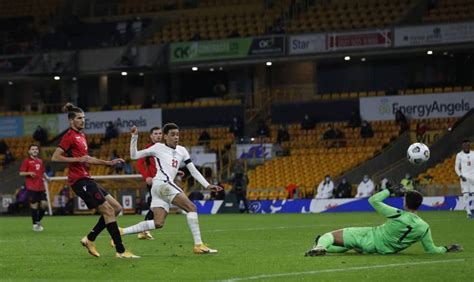 Jamal Musiala Of England Scores A Debut And Their Third Goal During The Uefa Euro Em