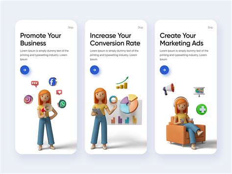 Onboarding Screens Design On Behance