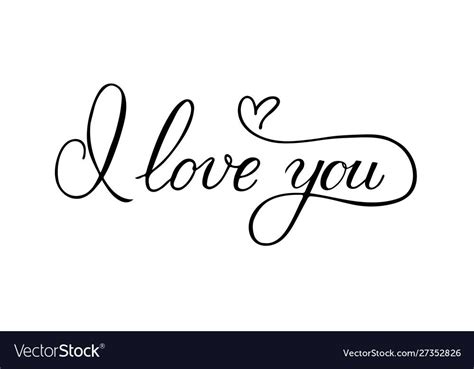 I Love You In Different Fonts