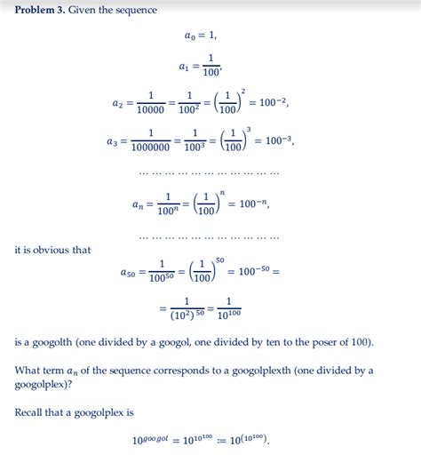 Solved Problem Given The Sequence A Chegg Com