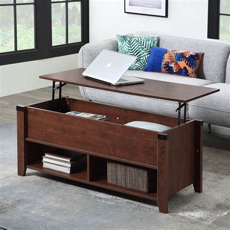 Multipurpose Coffee Table With Drawers Overstock