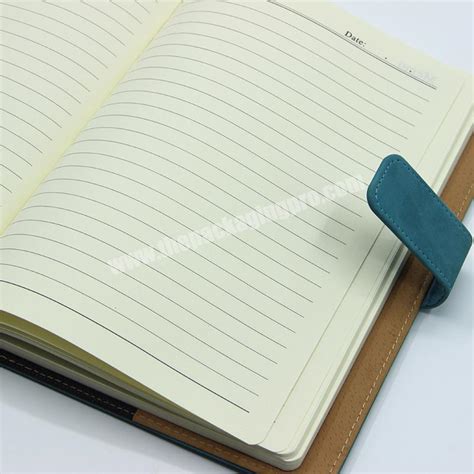Customized Logo Office Business Emboss Notebook With Frosted Pu Cover