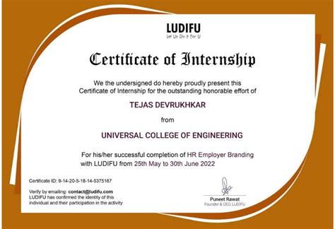 Tejas Devrukhkar On Linkedin Ludifu Linkden Work Opportunity