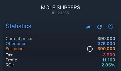 Mole Slippers R2007scape