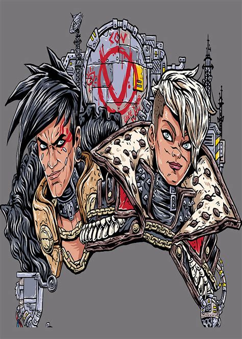 Calypso Twins Tyreen And Troy Borderlands 3 Digital Art By Trung Hai Ly