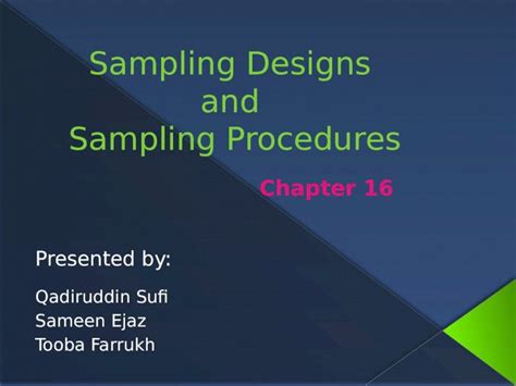 Pptx Sampling Errors Dokumentips