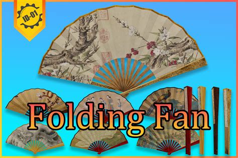 Foldingfan 3d 소품 Unity Asset Store