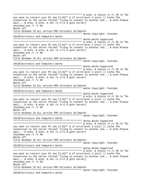 activate windows 10 pdf microsoft windows personal computers