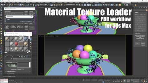 New Release Material Texture Loader 3ds Max Pbr Workflow Script