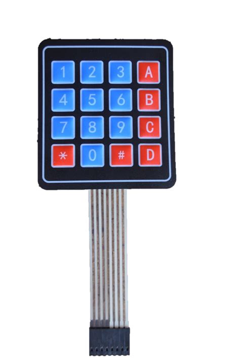 teclado matricial 4x4 ecetronics mid