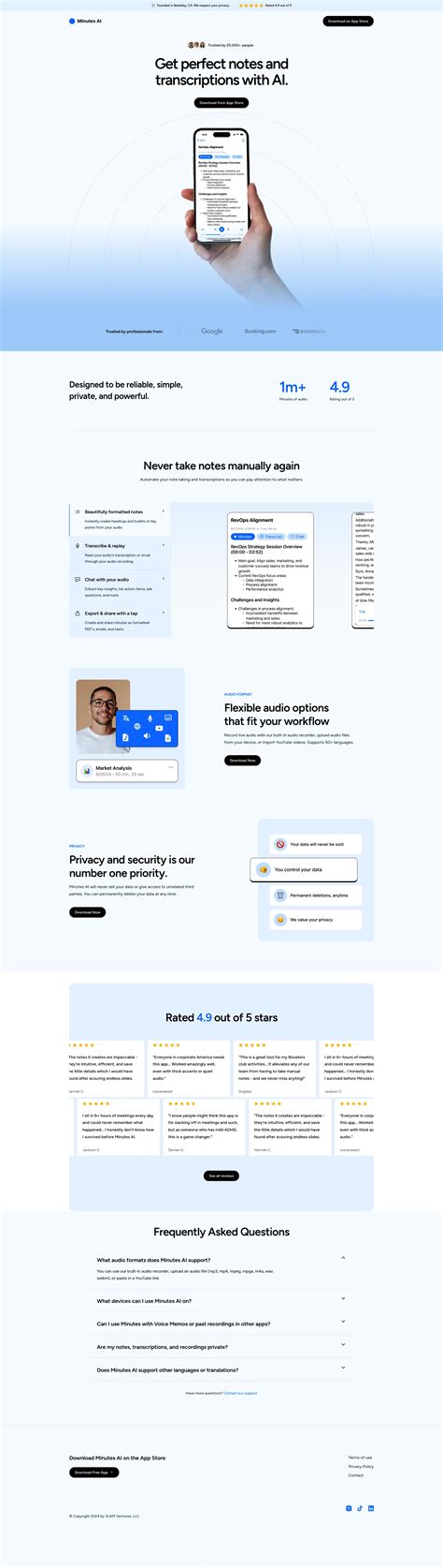 Minutes Ai Smart Meeting Notes And Transcripts