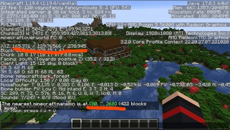 A Mansion Within 500 Blocks From Spawn 1759941579 Rminecraftseeds