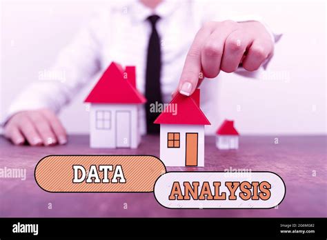 Conceptual Display Data Analysis Word Written On Business Intelligence And Analytics With A New