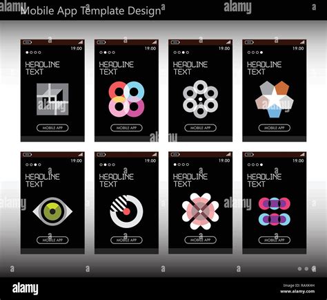 Screenshot Dashboard Stock Vector Images Alamy