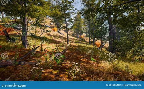 Landscape To Illustrate Sustainable Development Goals And Ecosystem Protection An Immersive