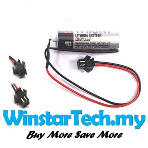 Toshiba Er6v 3 6v Otc Robot Encoder Driver Plc Servo Motor Battery Shopee Malaysia