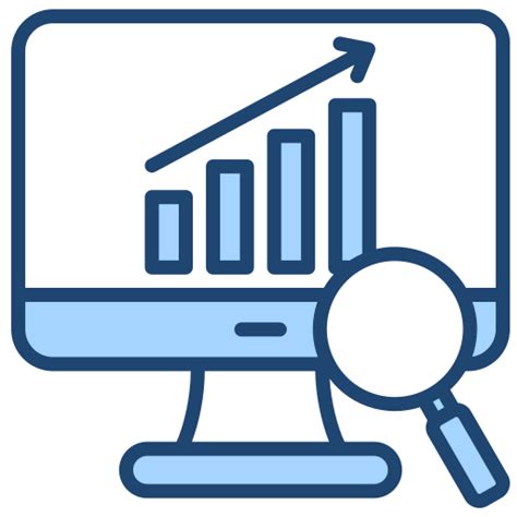 Analytics Generic Blue Icon