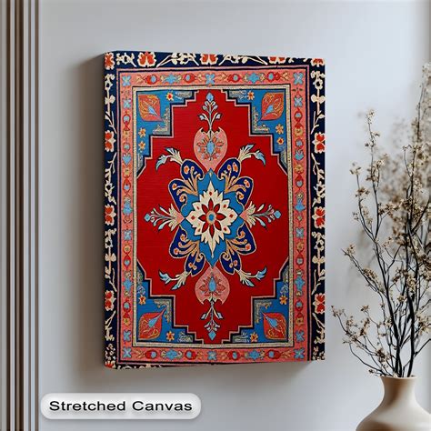 Royal Elegance Medallion Persian Canvas Print Myphotostation