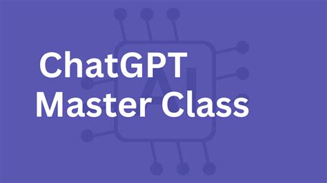 Chatgpt Master Class Digital And Computer Skills Training And Classes