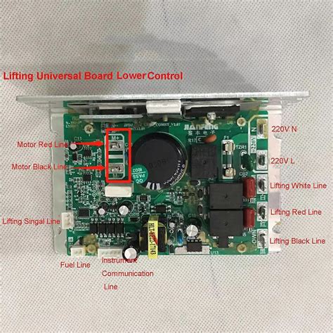 Treadmill Controller Main Board With Dashboard Treadmill 180v Motor