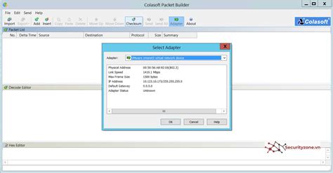 Ceh Lab 01 Scanning The Network Using The Colasoft Packet Builder