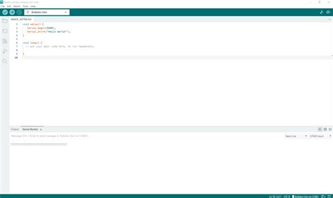 Why Does The Serial Monitor Have Nothing Come Up Rarduino