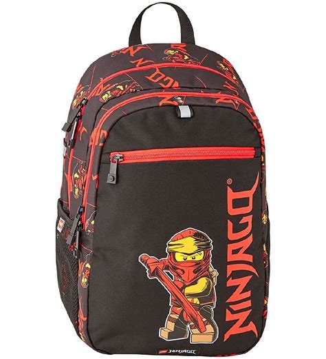 Lego Ninjago Rygsæk Sort Rød Fri hjemmelevering i DK