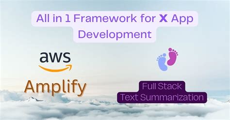 Aws Amplify All In One Framework That You Need Full Stack Text