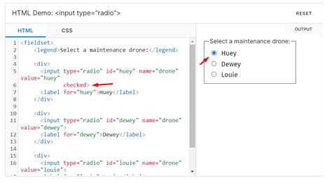 checked attribute for radio button ask us anything weweb community